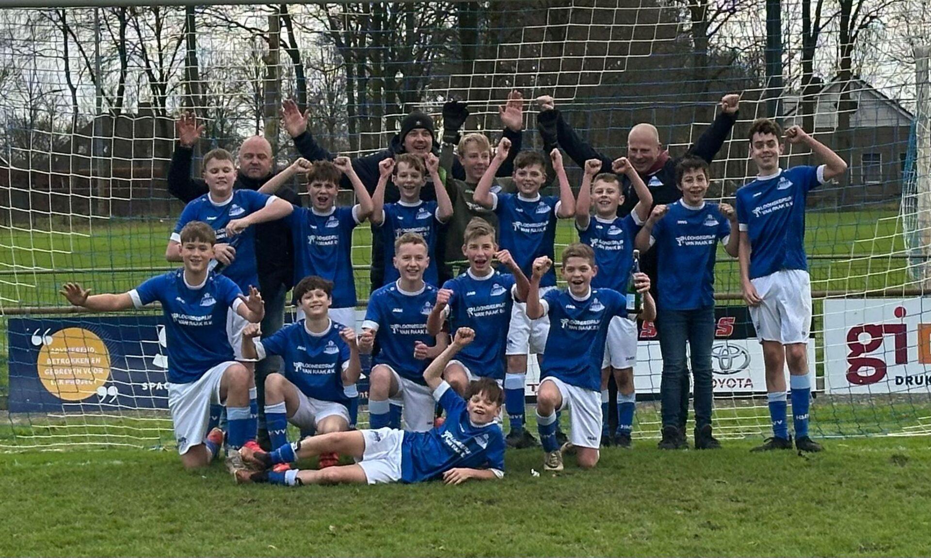 JO14-2 de beste in de 2e fase! Kampioenen gefeliciteerd ...